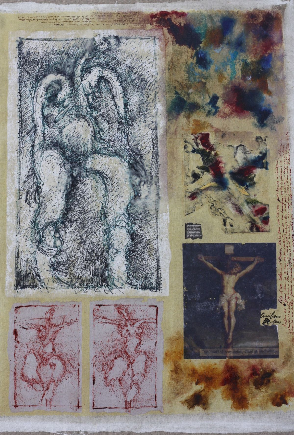 Rubens, la crucifixion et moi by Lucile Travert | Buy Art Online | Rise Art