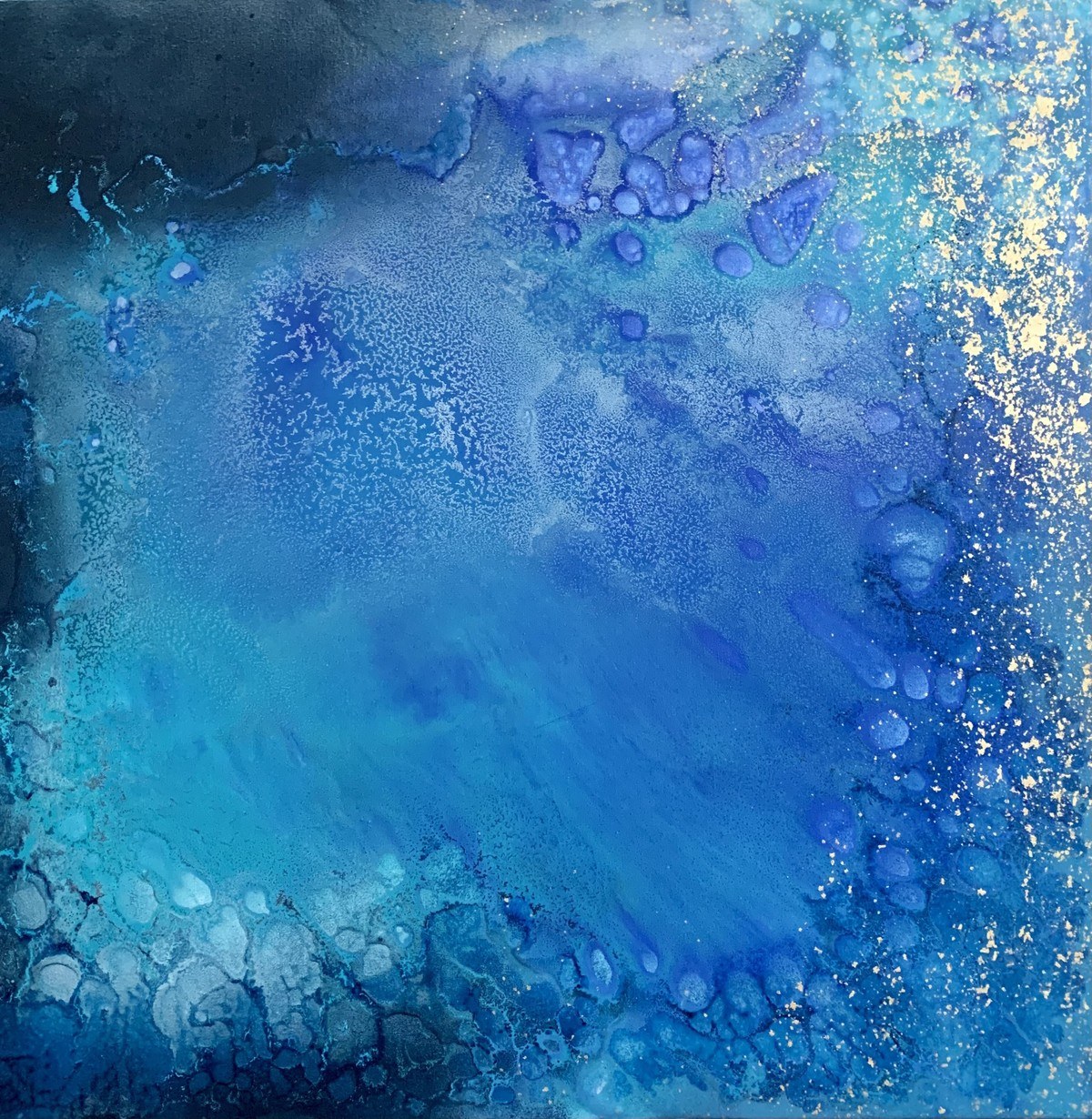Blue suffuses by Barry Wilson | Buy Art Online | Rise Art