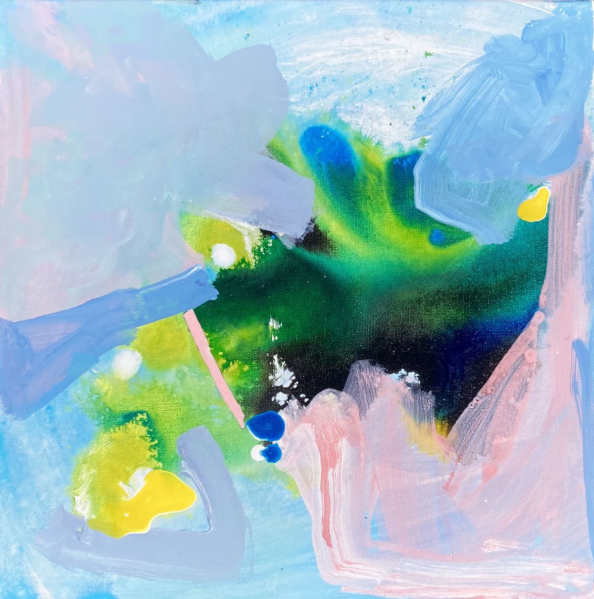 Suppose (yellow) von Maggie Royle | Kunst online kaufen | Rise Art