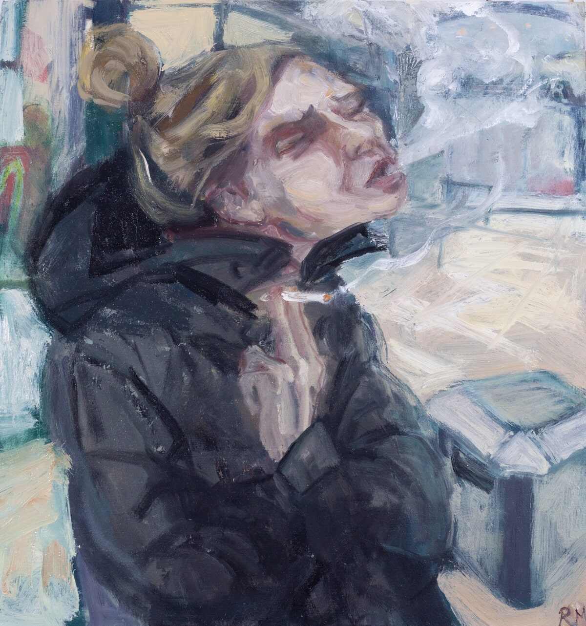 Smoke Signals par Rachel Mercer | Acheter de l'art en ligne | Rise Art