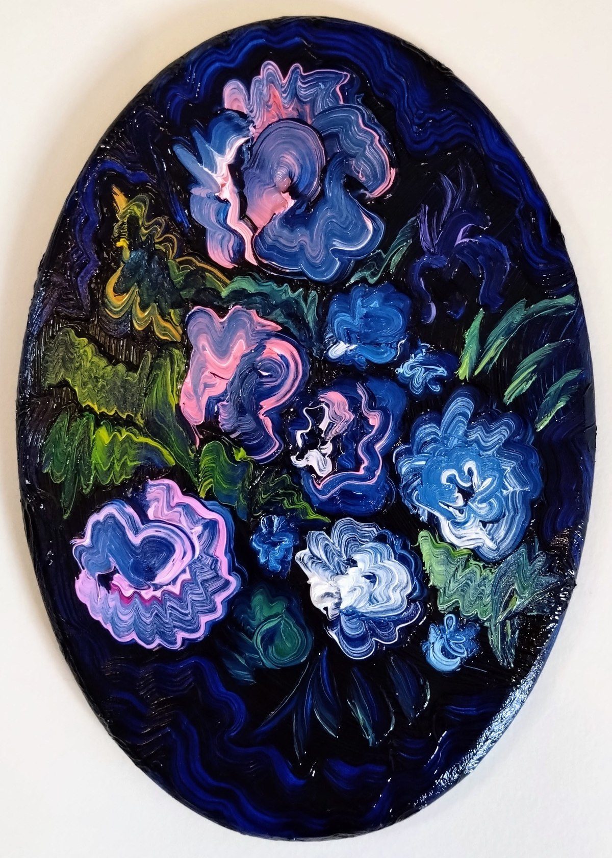 Blue Blooms by Lucy Cade | Buy Art Online | Rise Art
