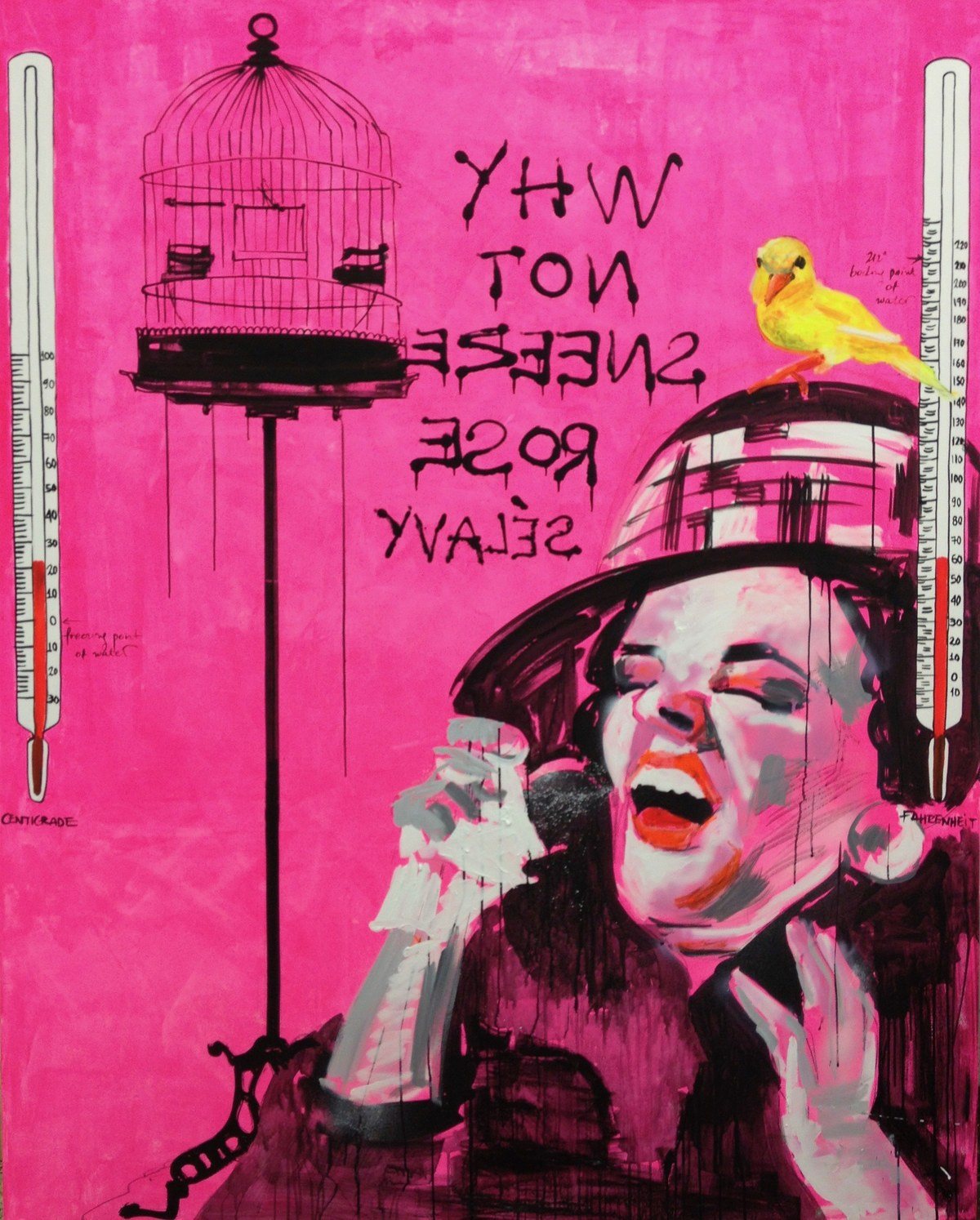 The portrait of Rose Sélavy von Stella Kapezanou | Kunst online kaufen ...