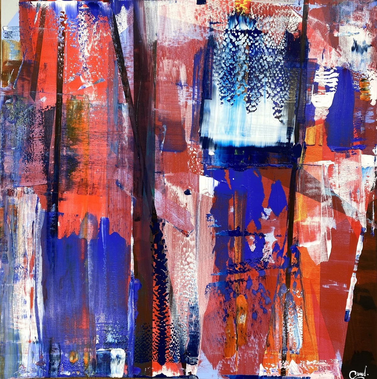 Flow of rivers par Maria Esmar | Acheter de l'art en ligne | Rise Art