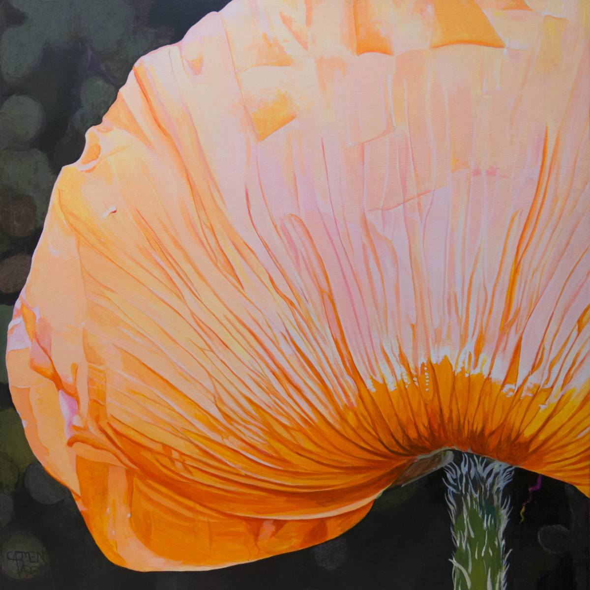 "Pétalos que bailan I" by Carmen Varela | Buy Art Online | Rise Art