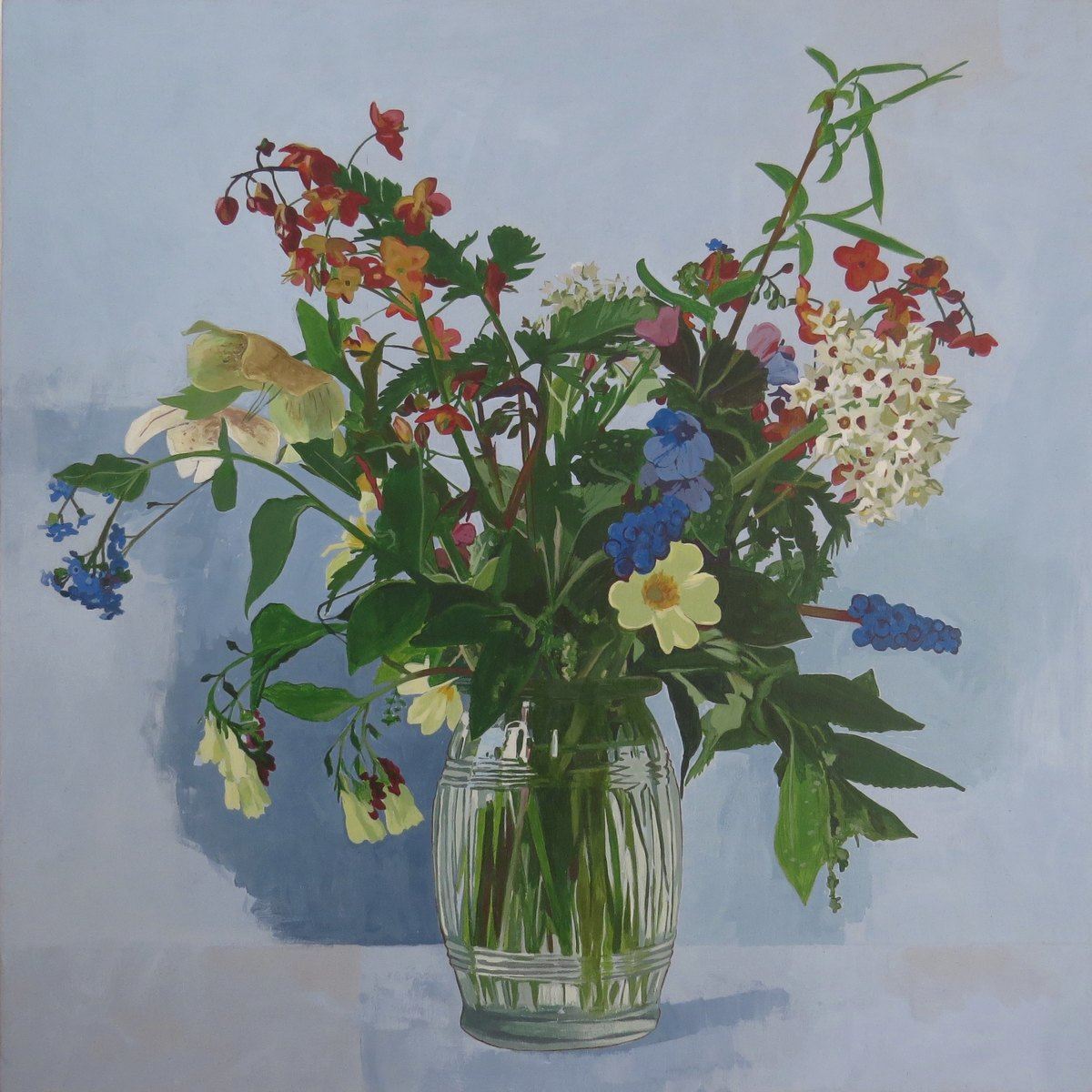 Spring flowers: Wednesday by Simon M Smith | Buy Art Online | Rise Art