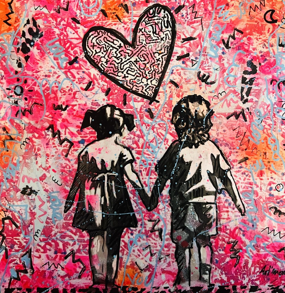 Premier amour by ART'MONY | Buy Art Online | Rise Art
