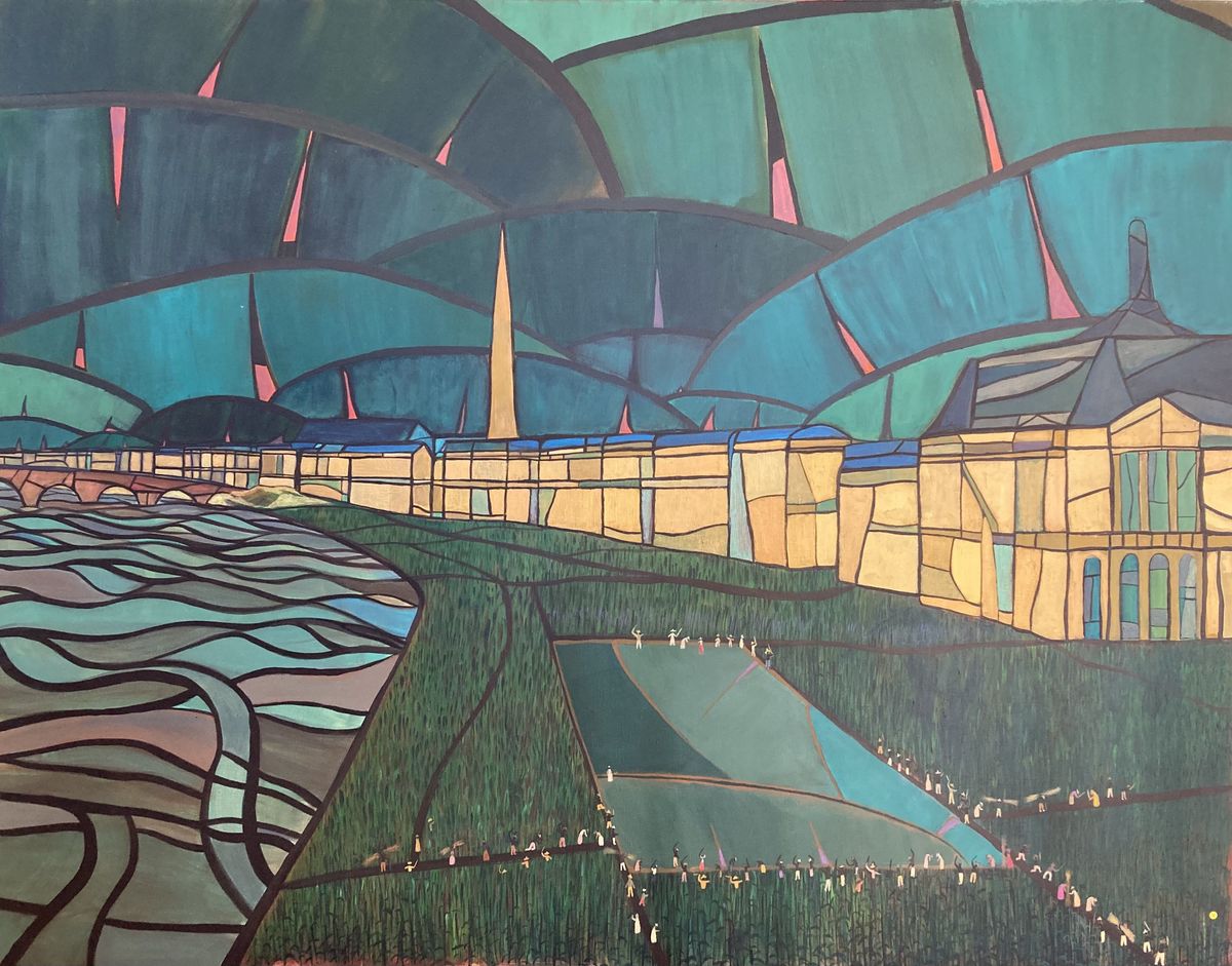 Bordeaux, les quais par Pierre Carret | Acheter de l'art en ligne ...