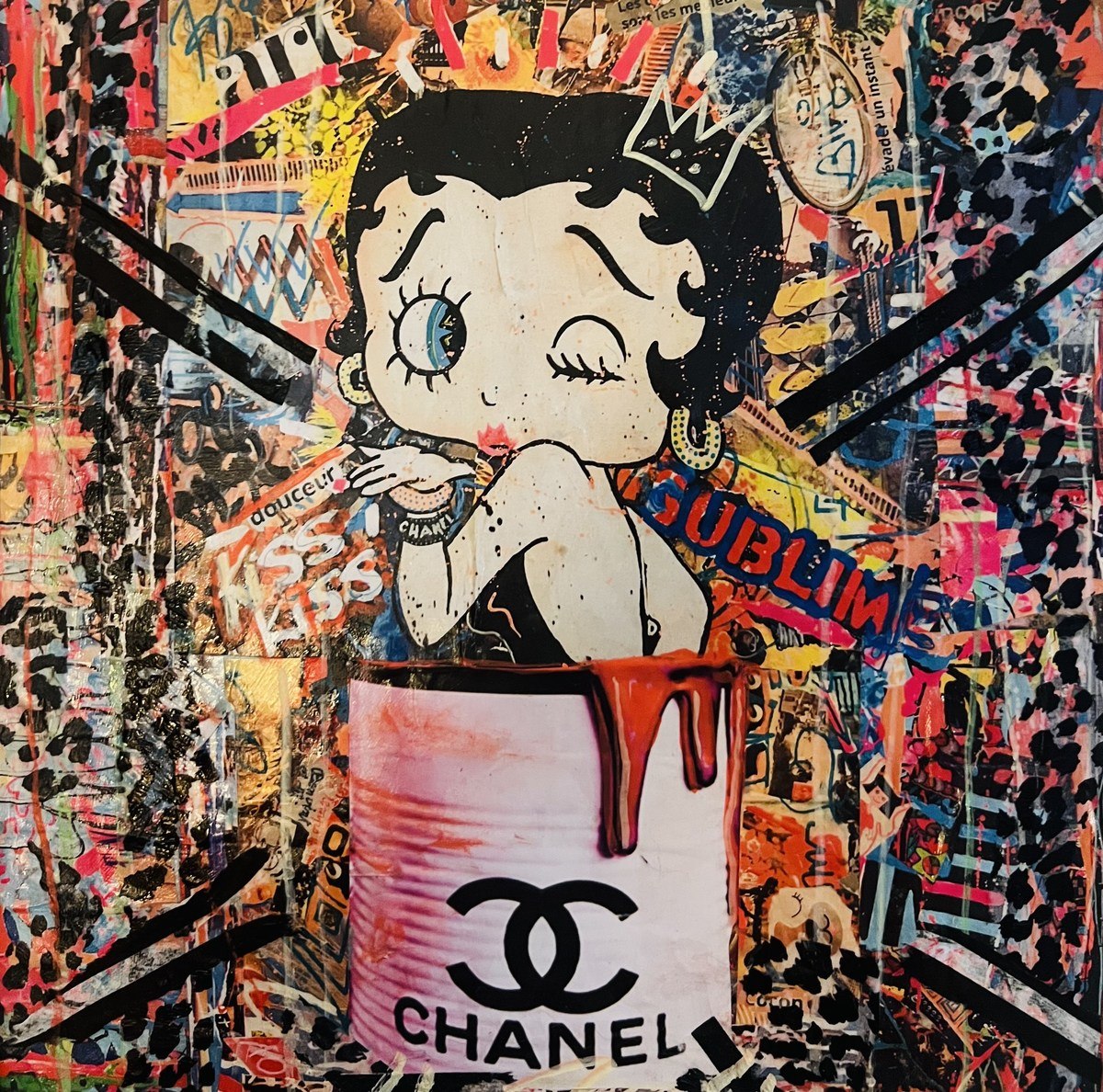 Betty boop by ART'MONY | Buy Art Online | Rise Art