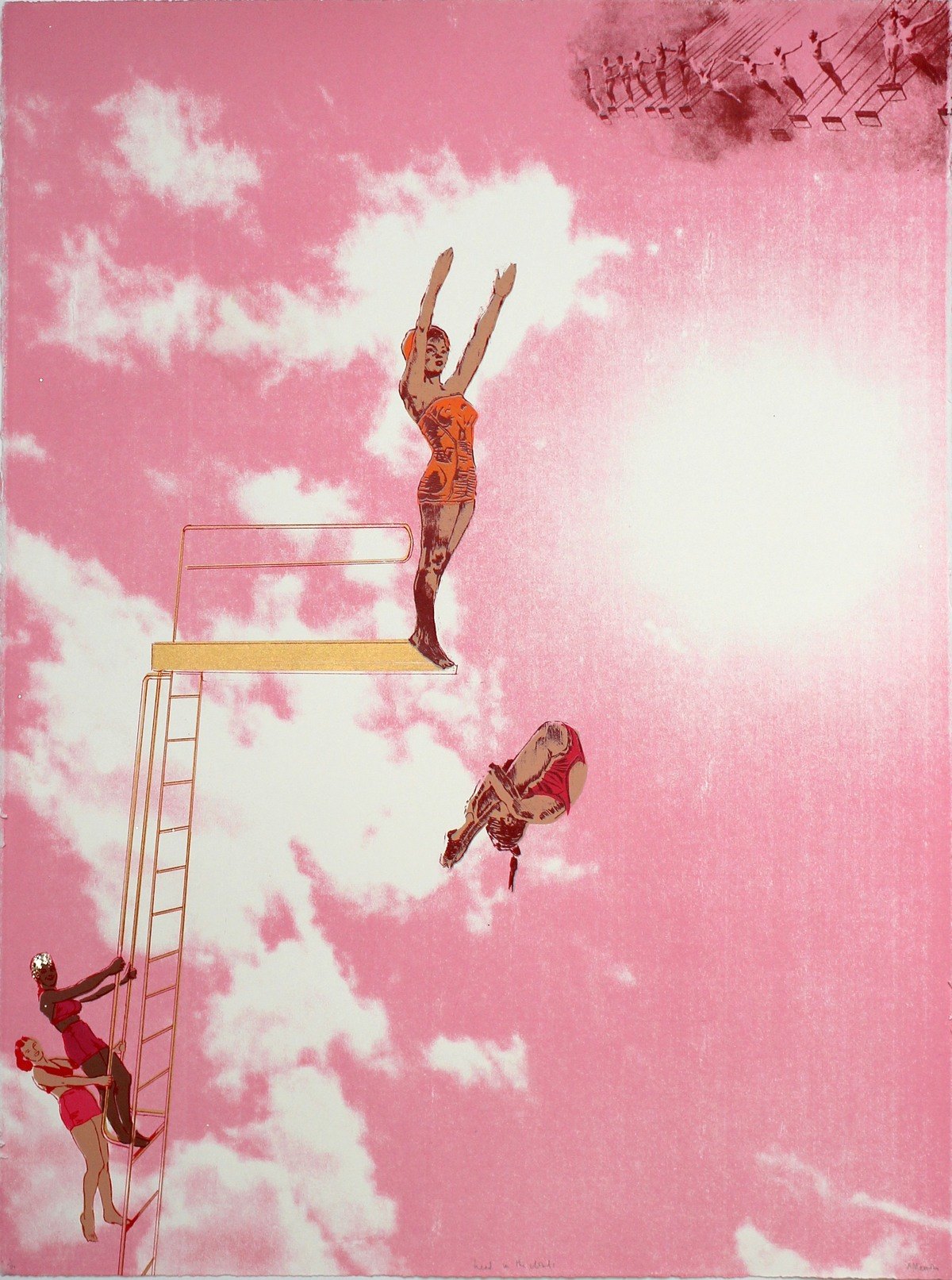 Head in the Clouds by Anna Marrow | Buy Art Online | Rise Art