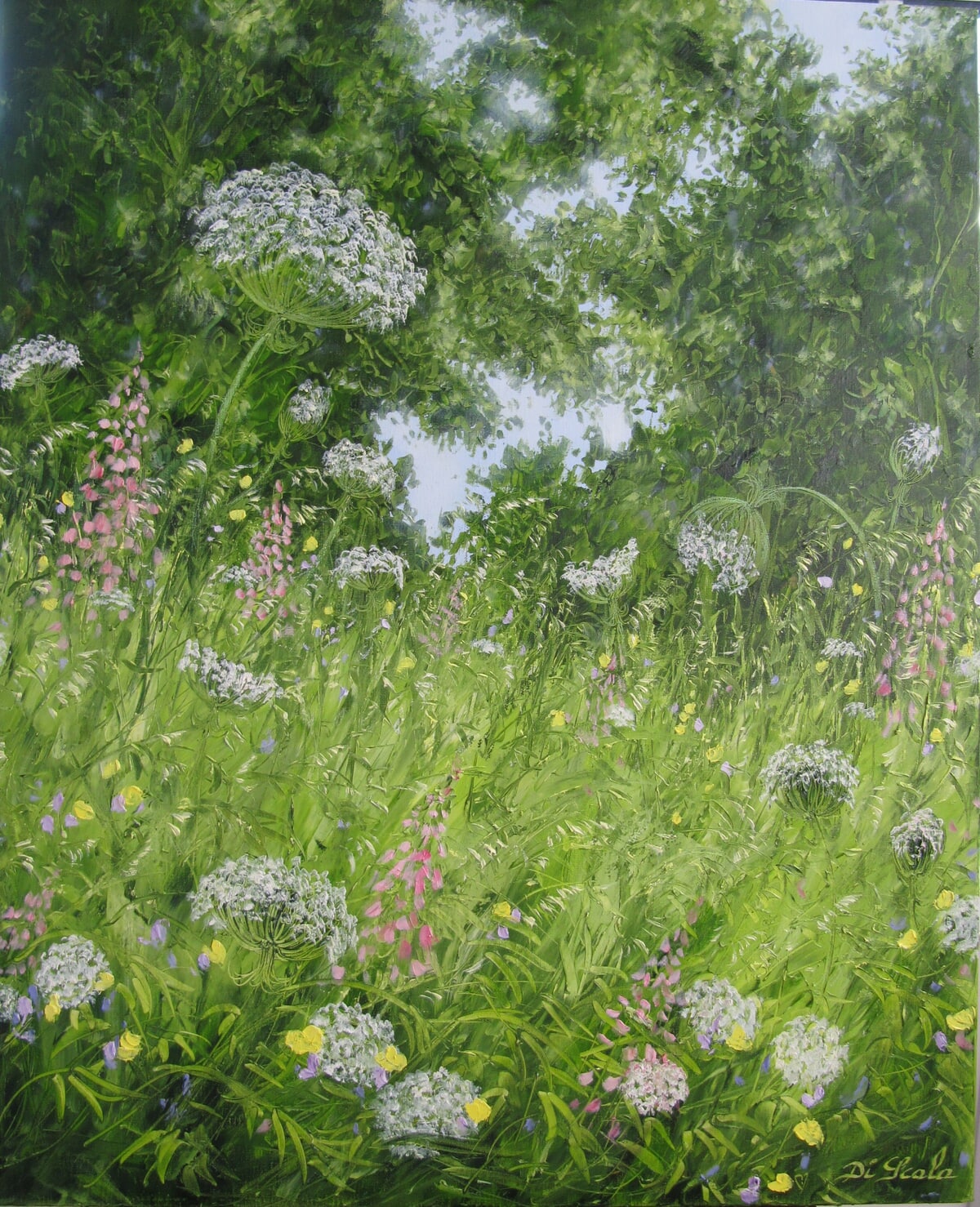 la forêt murmurait ses secrets von Brigitte Di Scala | Kunst online ...