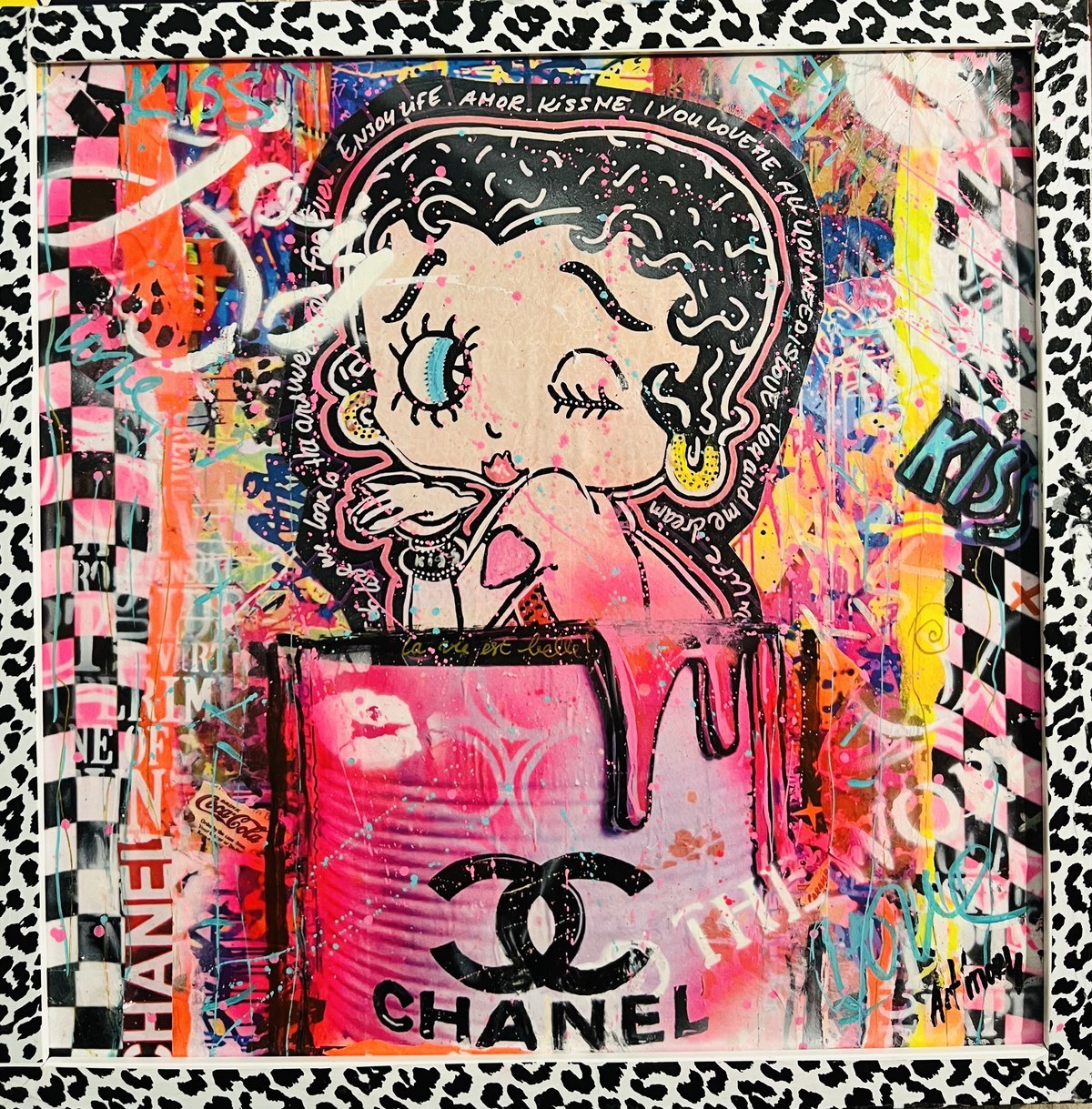 Betty Boop love luxe by ART'MONY | Buy Art Online | Rise Art