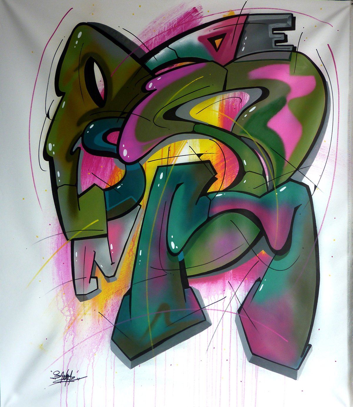 Trace n° 2417 by Saname | Buy Art Online | Rise Art