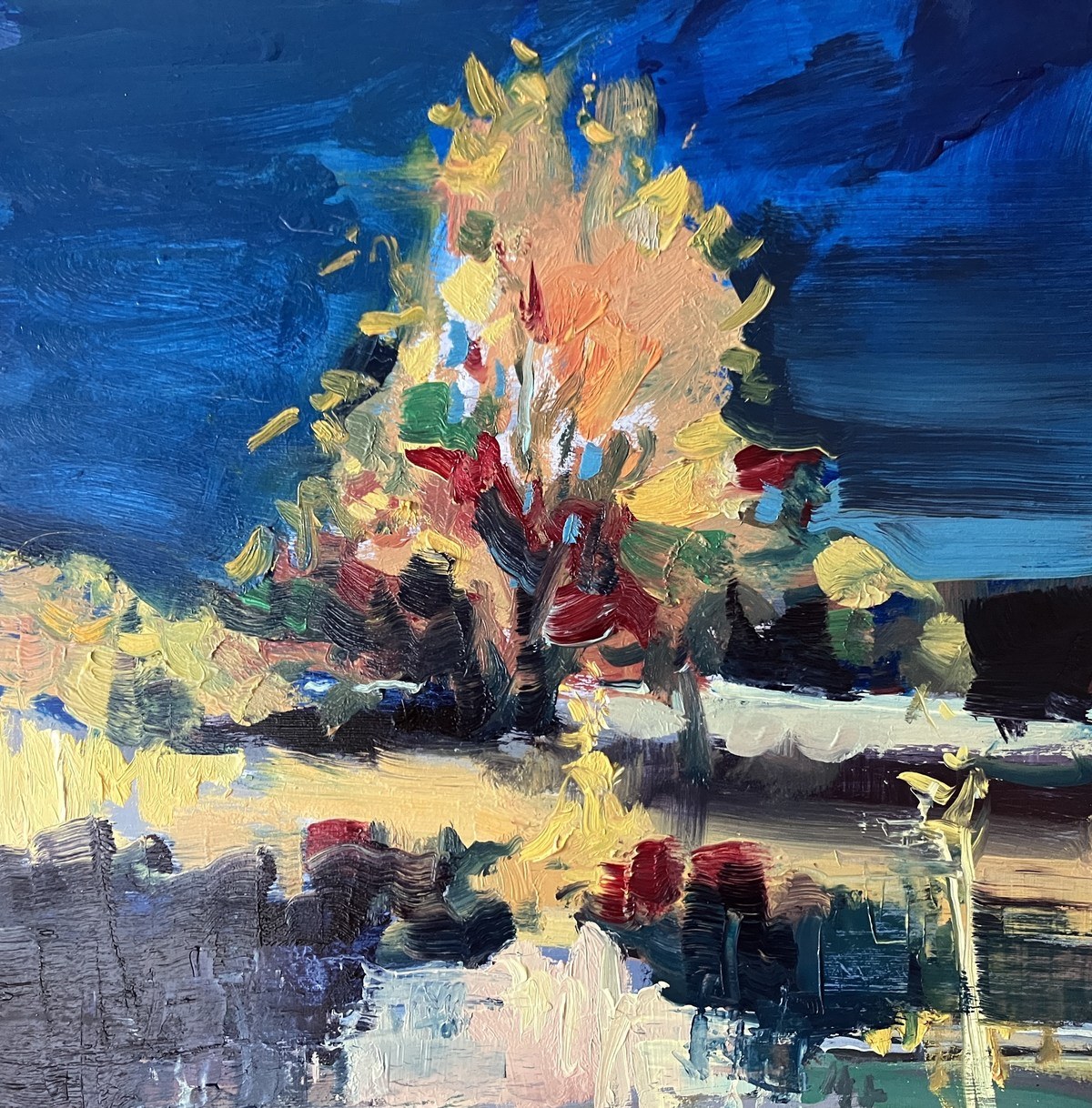 Landscape with Trees 23 by Philip Tyler | Buy Art Online | Rise Art