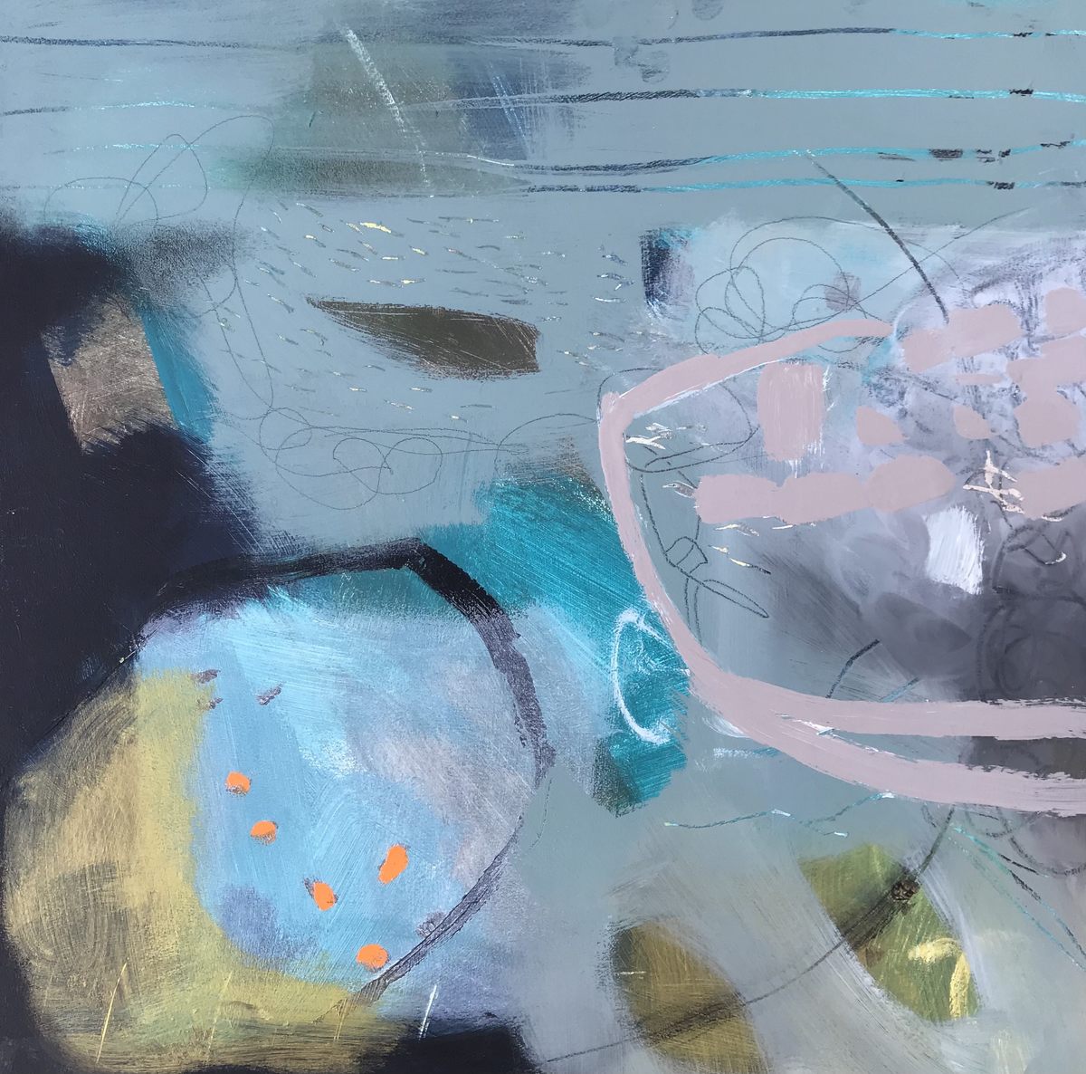 Beyond the Harbour Wall par Laura Cramer | Acheter de l'art en ligne ...