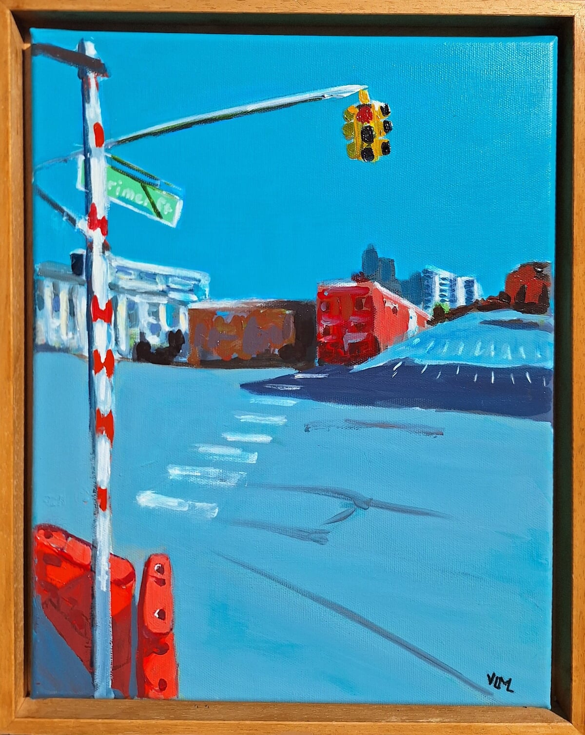 Sous le soleil électrique (avec cadr) by Valérie LE MEUR | Buy Art Online | Rise Art