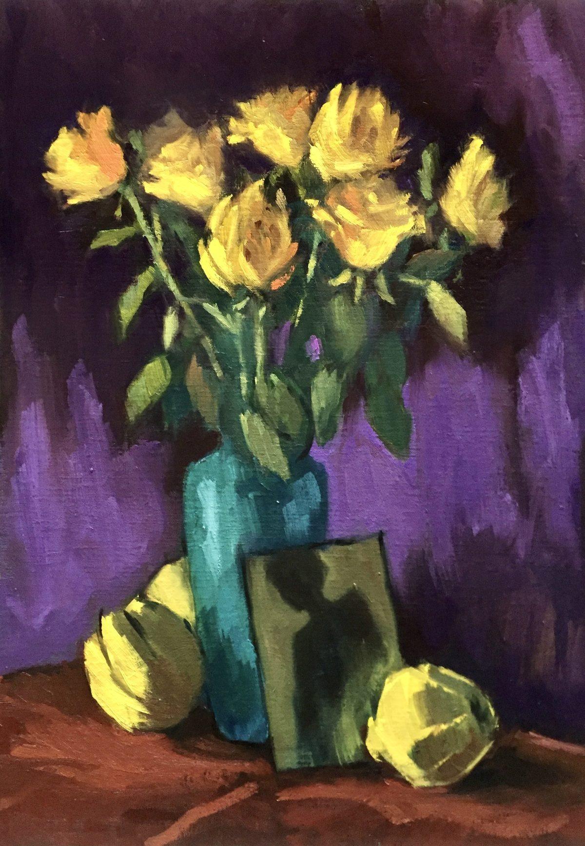 Les coings, les roses et l'être aimé by Barbara Petit Lisy | Buy Art ...