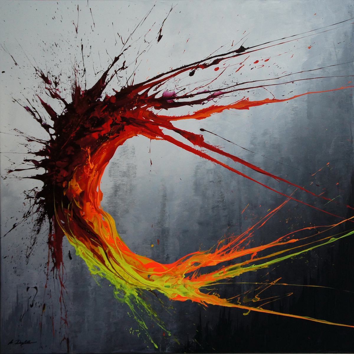 Twisting Fire VIII (Spirits Of Skies 100194) by Ansgar Dressler | Buy ...