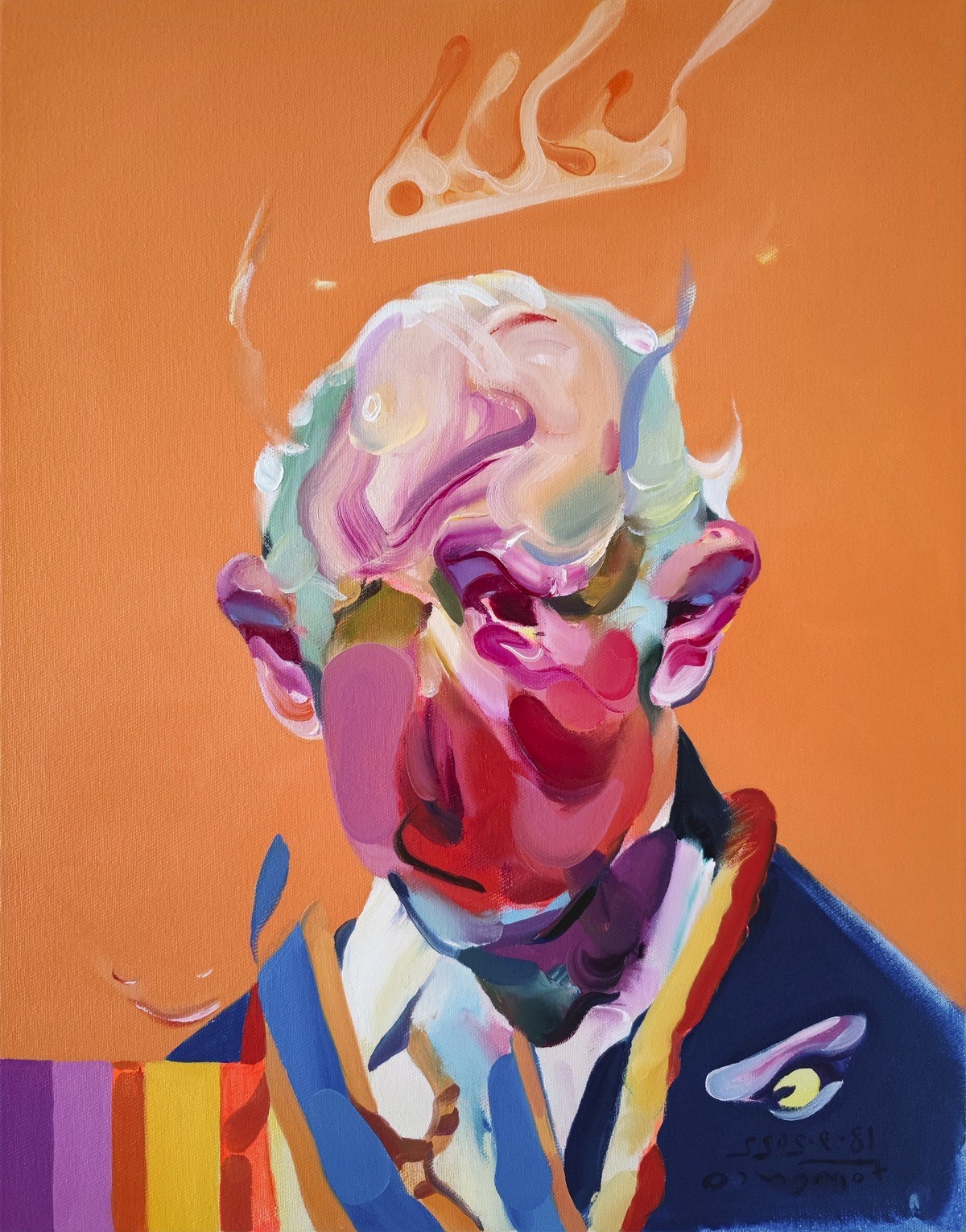 "How are you King Charles III" by Maxim Fomenko | Buy Art Online | Rise Art