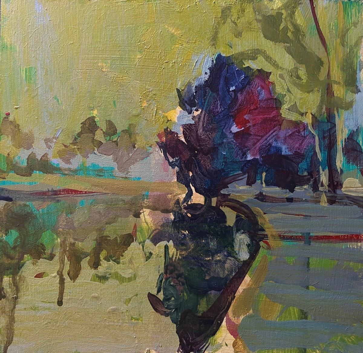 Figure in a Landscape 14 by Philip Tyler | Buy Art Online | Rise Art
