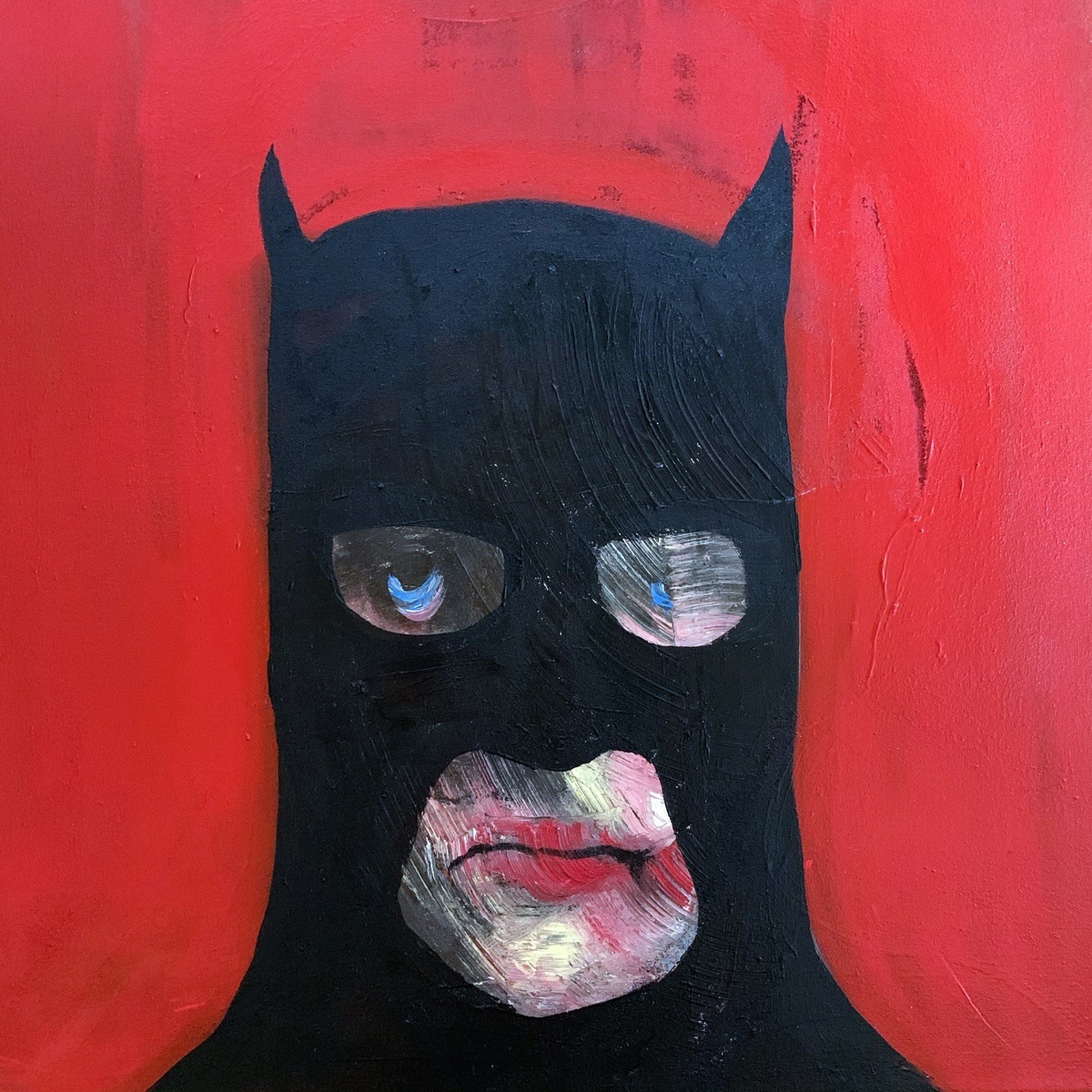 Batman feels awkward by Lee Ellis | Buy Art Online | Rise Art
