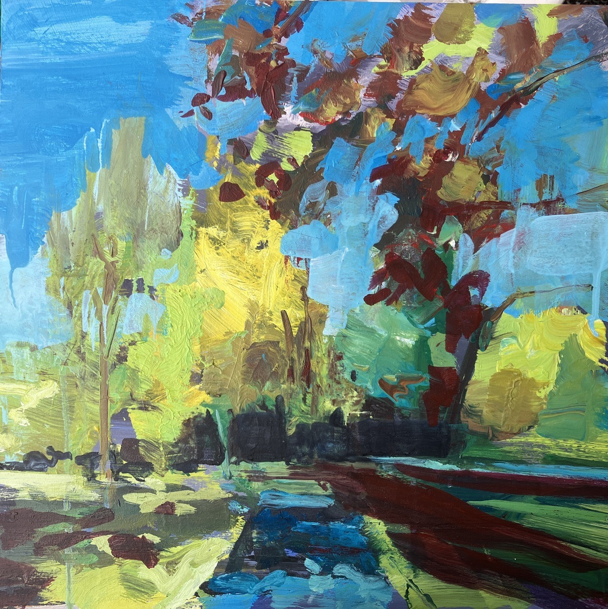 Landscape with Trees 24 by Philip Tyler | Buy Art Online | Rise Art