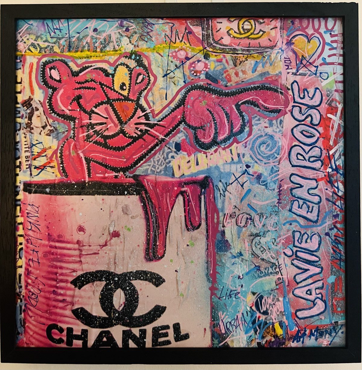 Pink life luxe by ART'MONY | Buy Art Online | Rise Art