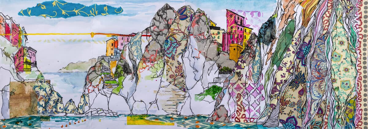 Cliffs: Cinque Terre by Richard Storey | Buy Art Online | Rise Art