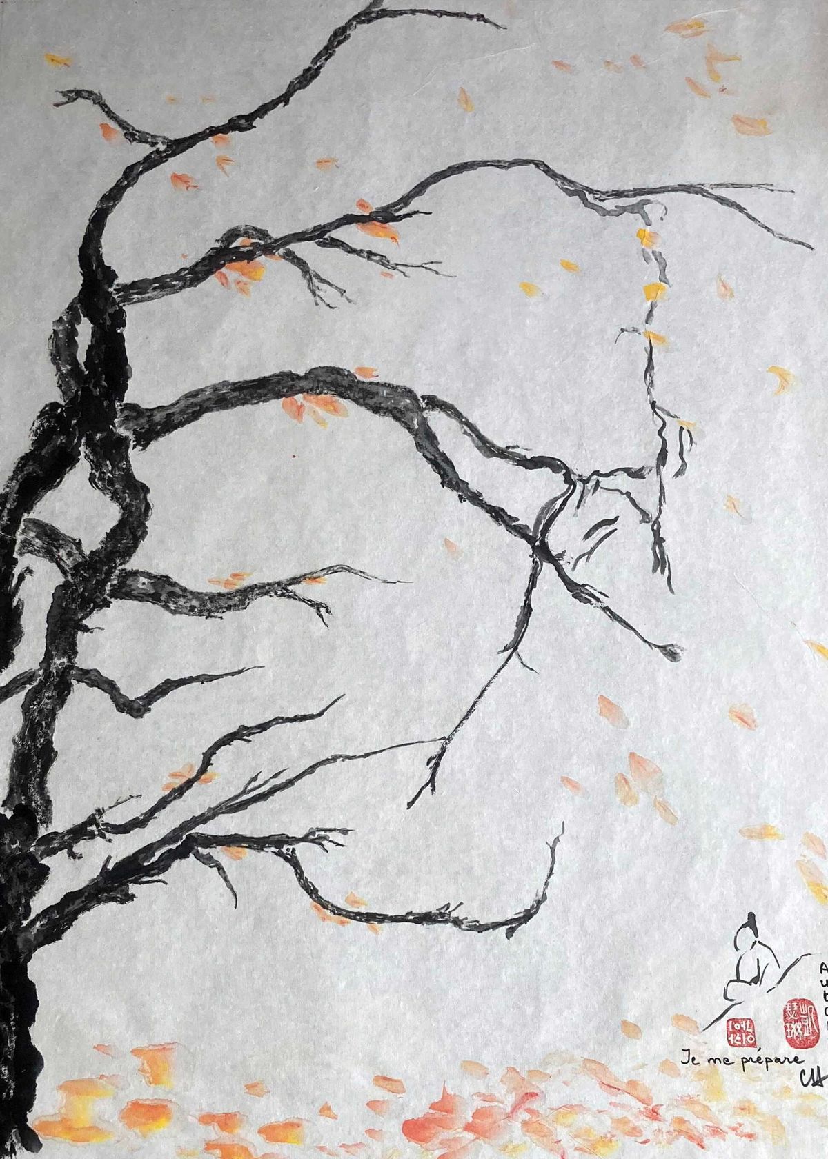 Automne, je me prépare by Catherine Hoang | Buy Art Online | Rise Art