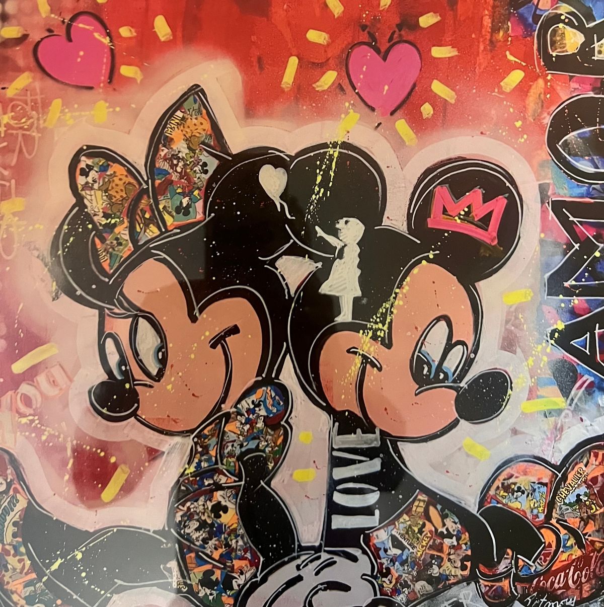 Les amoureux pour la vie by ART'MONY | Buy Art Online | Rise Art