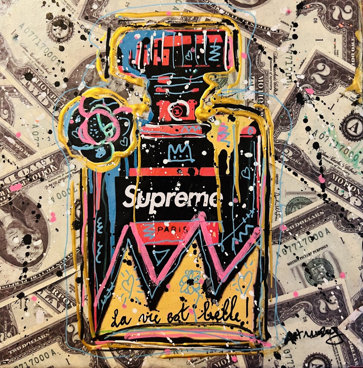 Suprême luxe pop art by ART'MONY | Buy Art Online | Rise Art