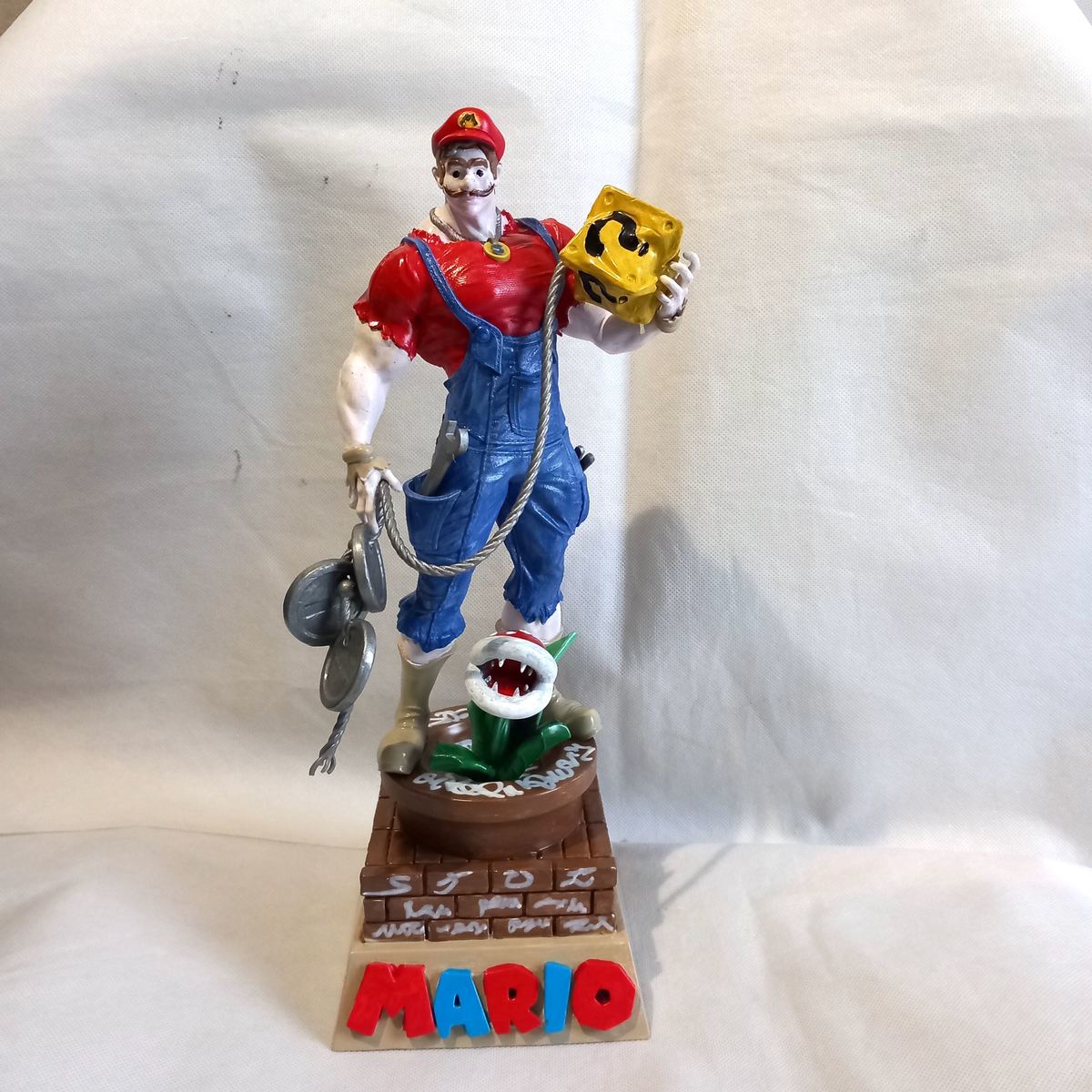 Stozland© Muscle Human Supermario by Stoz | Buy Art Online | Rise Art