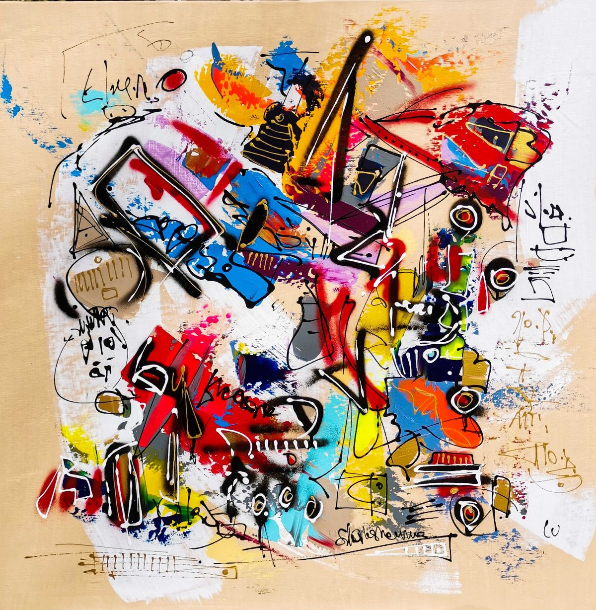 Manuscrit by Luc Villard | Buy Art Online | Rise Art