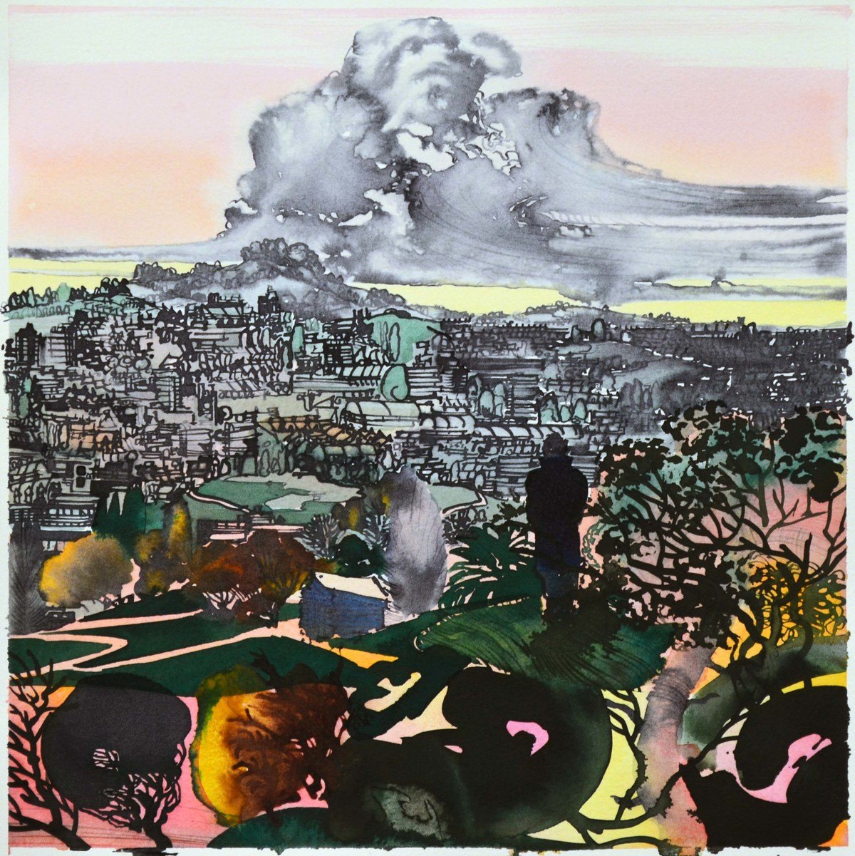 Evening in the Park par Max Naylor | Acheter de l'art en ligne | Rise Art