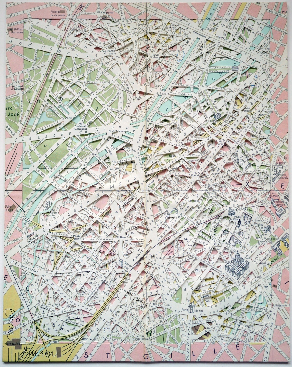 1973 (Bruxelles) by Emma Johnson | Buy Art Online | Rise Art