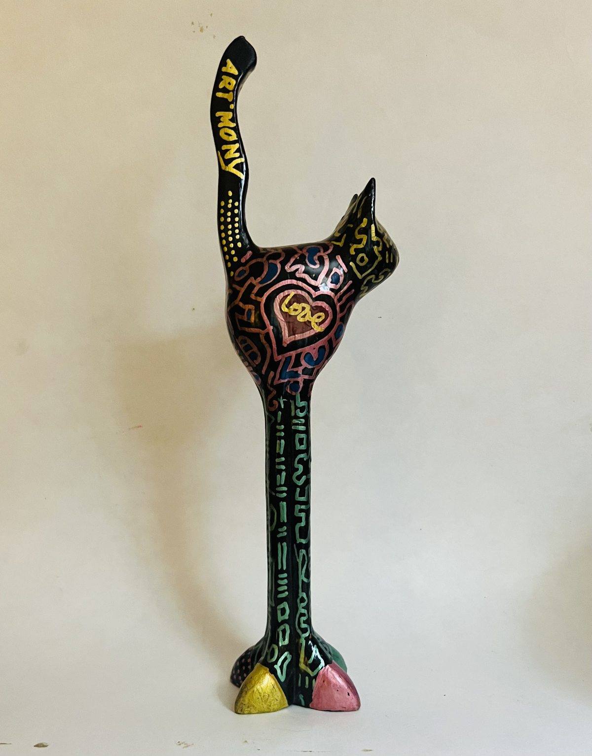 Arty cat by ART'MONY | Buy Art Online | Rise Art