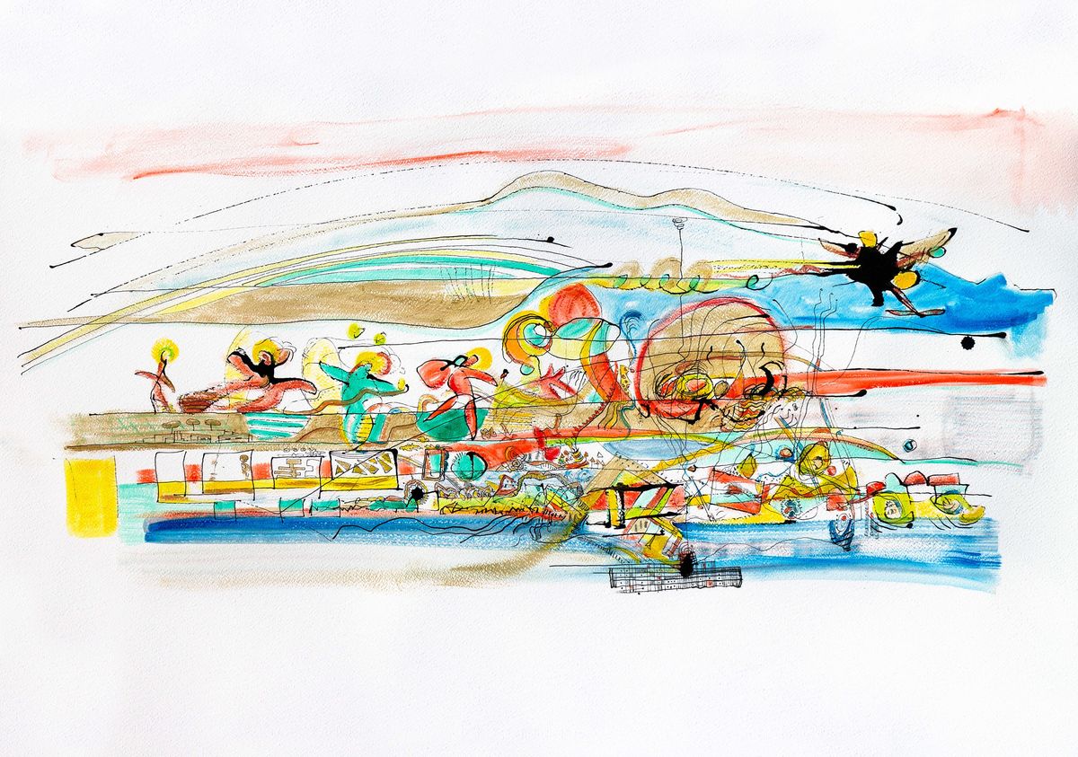 Landscape by Geert Heirbaut - Kowalsky Days | Buy Art Online | Rise Art