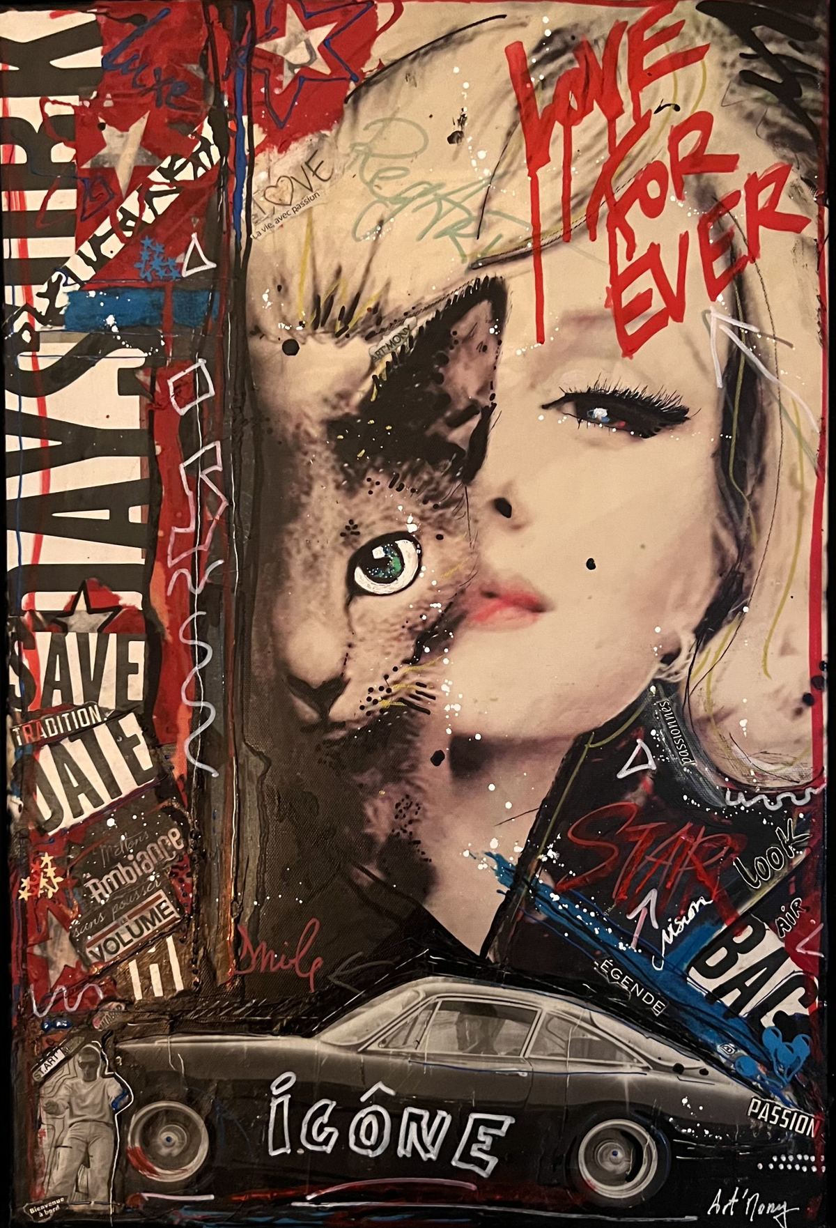 Love for ever par ART'MONY | Acheter de l'art en ligne | Rise Art