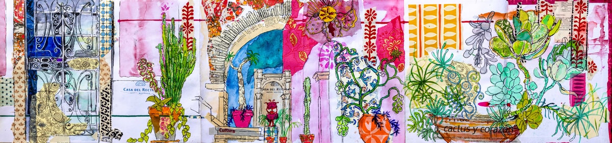 Cactus y Corazon by Richard Storey | Buy Art Online | Rise Art