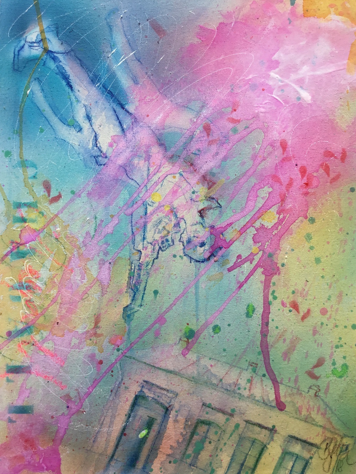 Araboth or the 7th Heaven II/International Chagall Pleinair by Bea ...