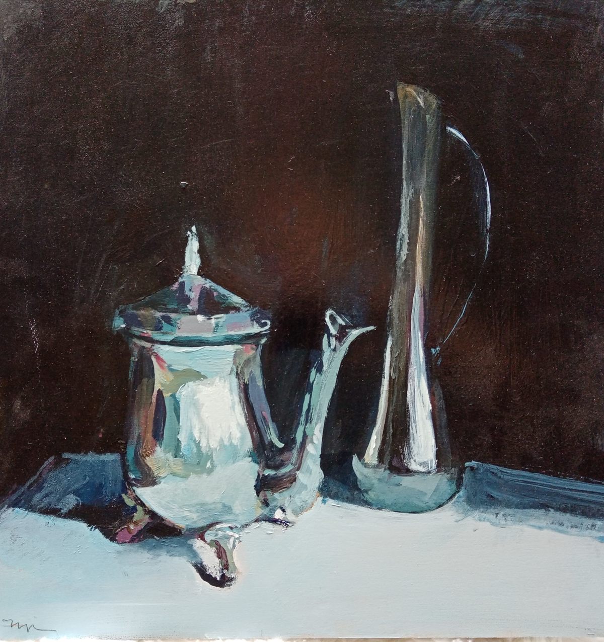 Coffee pot and vase by Philip Tyler | Buy Art Online | Rise Art
