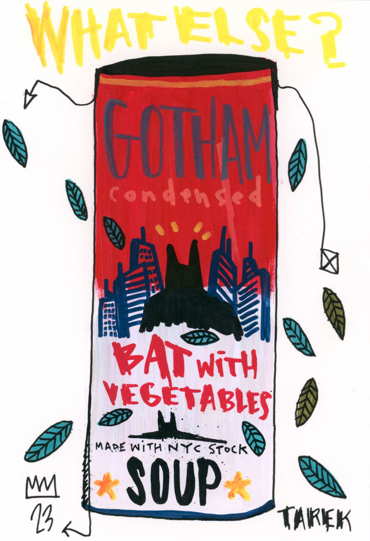 Bat soup par Tarek | Acheter de l'art en ligne | Rise Art