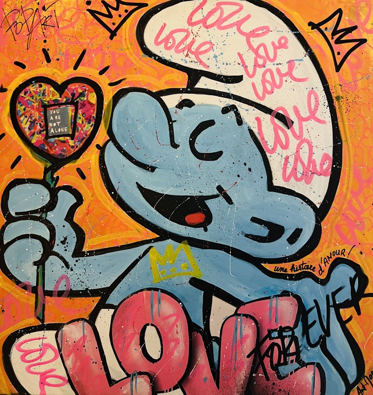 Une histoire d’amour by ART'MONY | Buy Art Online | Rise Art
