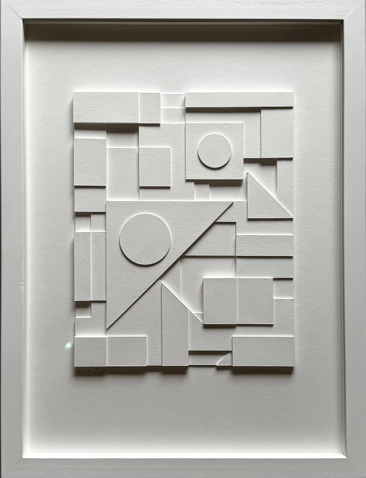 Handmade Paper Relief by Sean Thornhill | Buy Art Online | Rise Art