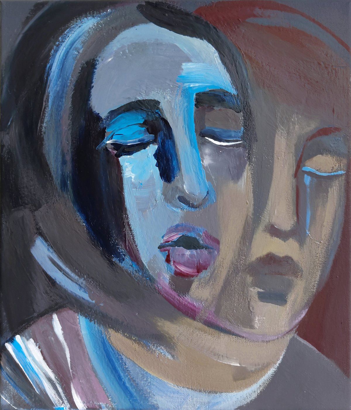 The silence of astounded souls by Malwina Chabocka | Buy Art Online ...