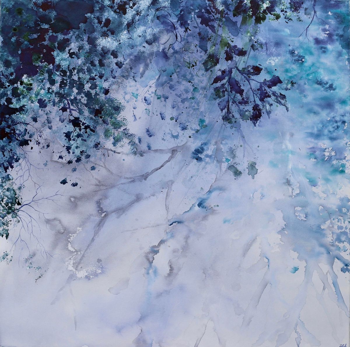 Blue Dream by Sandrine Grimaud-Lebeaux | Buy Art Online | Rise Art