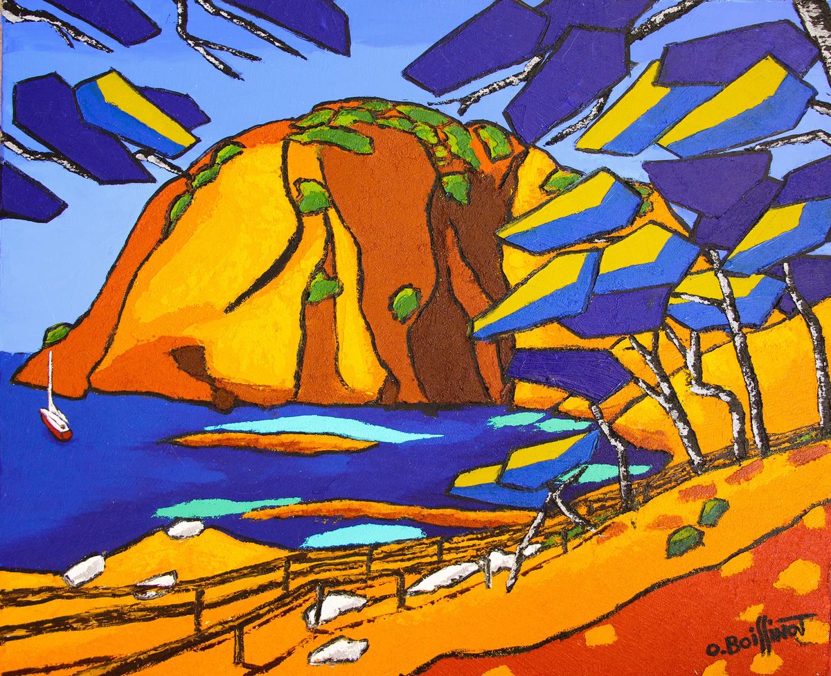 La Ciotat Anse du sec II by Olivier Boissinot | Buy Art Online | Rise Art