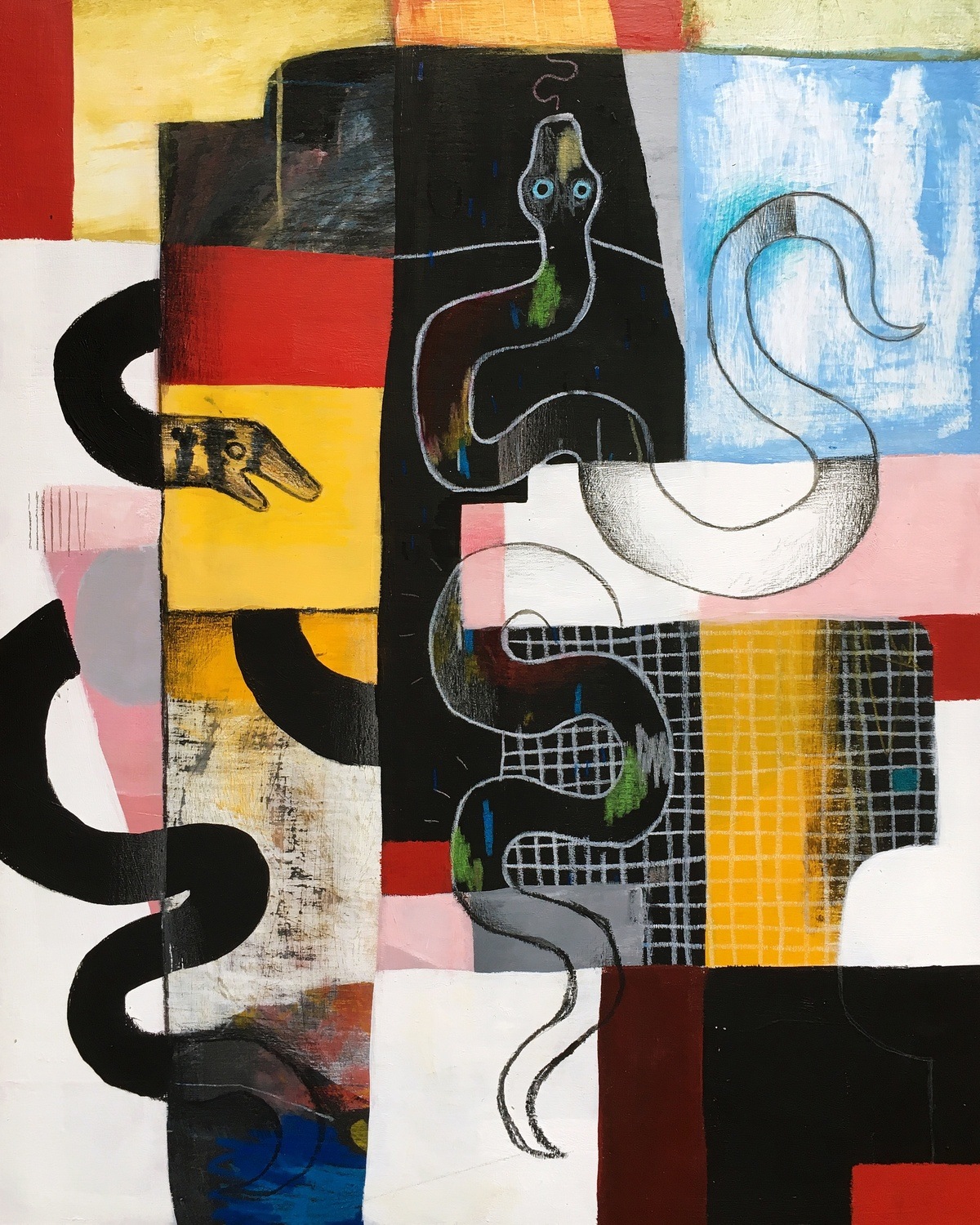 Welcome home to the snake hotel par Kaz Land | Acheter de l'art en ...