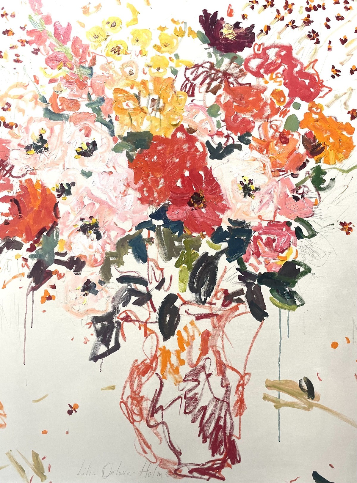 Summer flowers by Lilia Orlova-Holmes | Buy Art Online | Rise Art