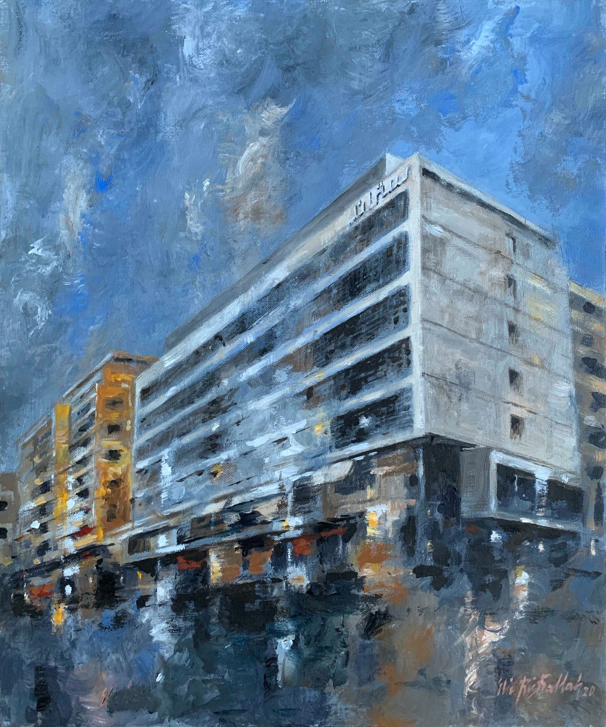 Strand - Hamra by Elie Rizkallah | Buy Art Online | Rise Art