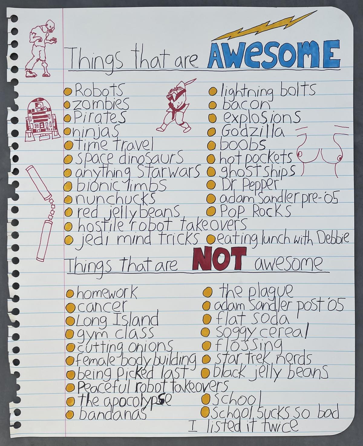 Things That Are Awesome by Adam Greener | Buy Art Online | Rise Art